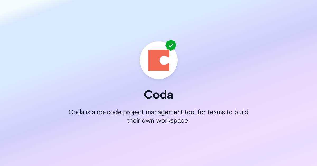 Coda Review: Top Features, Details & User Reviews