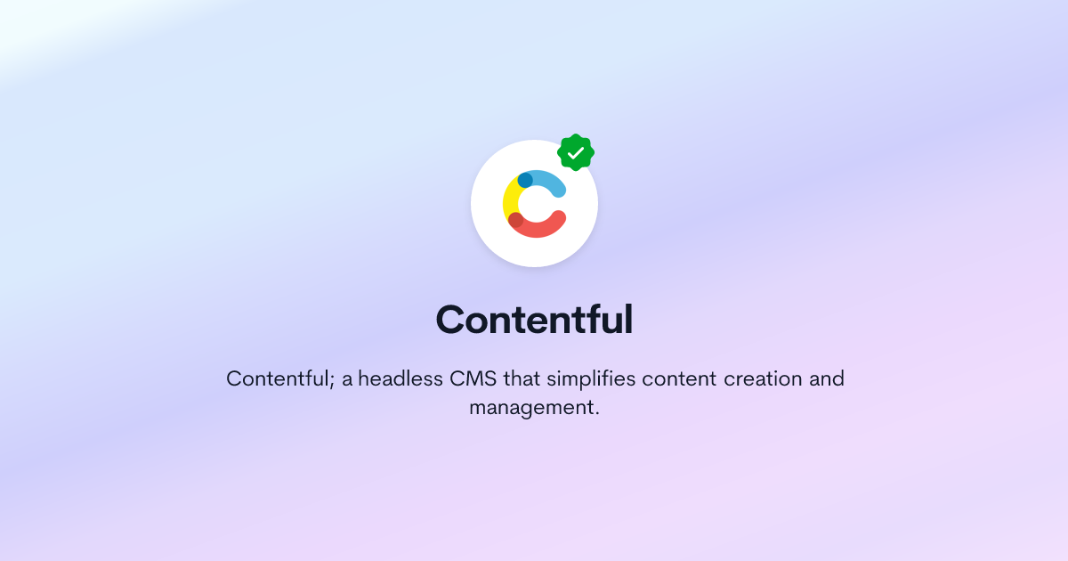 Contentful: Top Features, Pricing & User Reviews (2025)