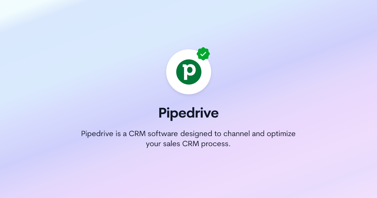 Pipedrive Review: Best Features & User Reviews