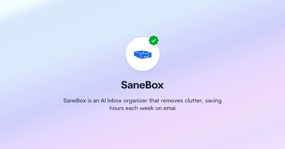 SaneBox Review: Best Features & User Reviews