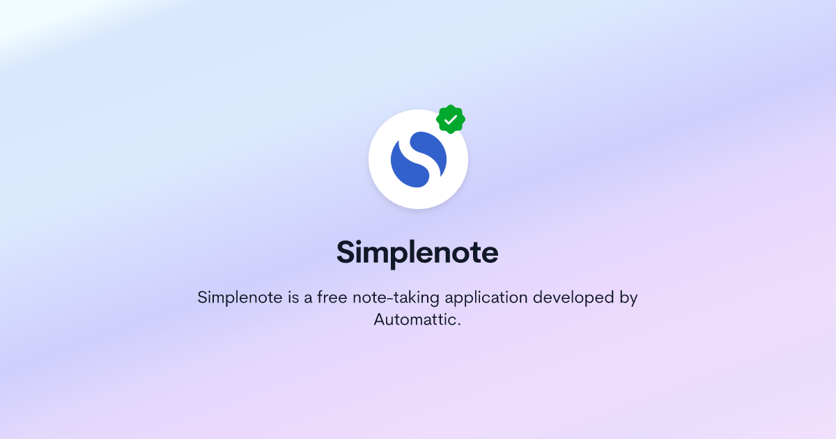 Simplenote Review: Top Features & User Reviews