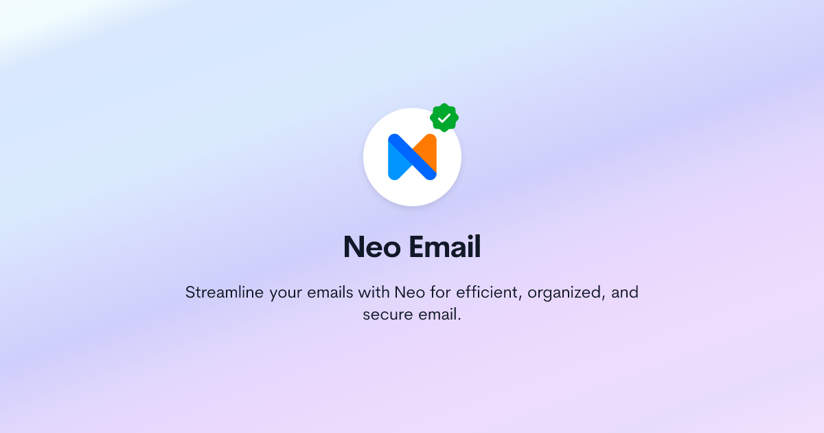 Neo Email: Top Features, Pricing, User Reviews