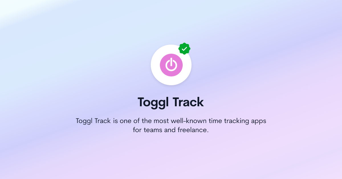 Toggl Track: Top Features, Pricing & User Reviews